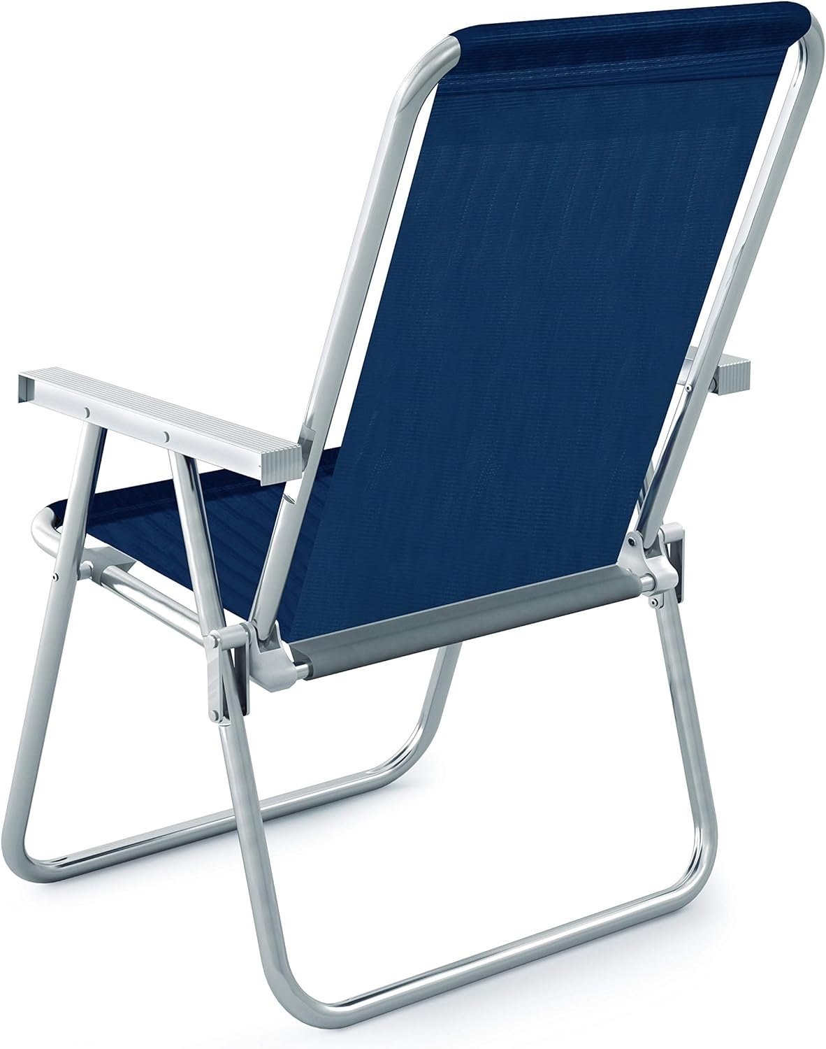 Cadeira Alta Conforto Aluminio Sannet Azul Marinho - Mor